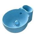 3D Self Spinning Berry Washing Bowl, Berry Bowls with Holes Ceramic ...