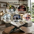 Acrylic Book Stand for Display and Reading, Modern Open Book Holder for ...