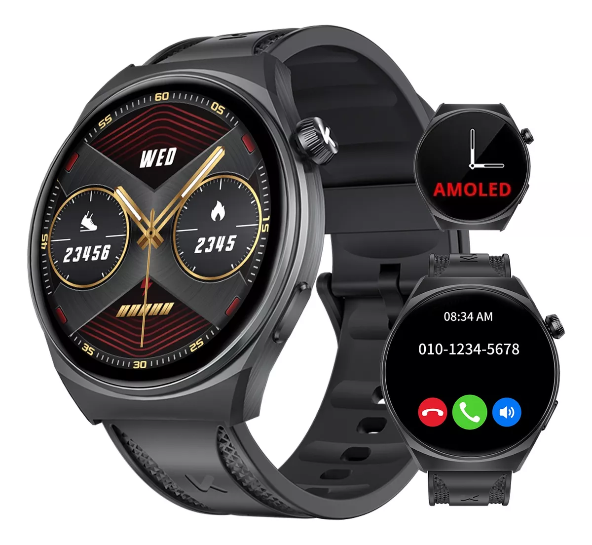 Reloj Inteligente Con Chatgpt Ai Smartwatch Amoled Kumi Gw6 | Walmart ...