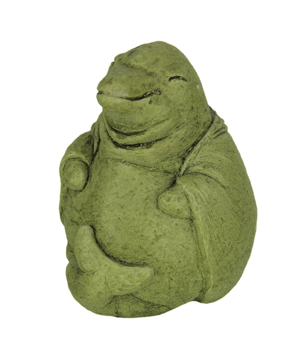 Designer Stone Mossy Green Zen Dolphin Concrete Statue - Walmart.com