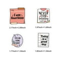 100PCS Inspirational Quote Sticky Notes Positive Affirmation Self Care ...