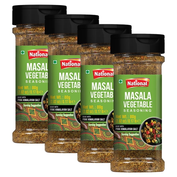 National Foods Masala Vegetable Seasoning 80g (2.82 oz) | Pack of 4 ...
