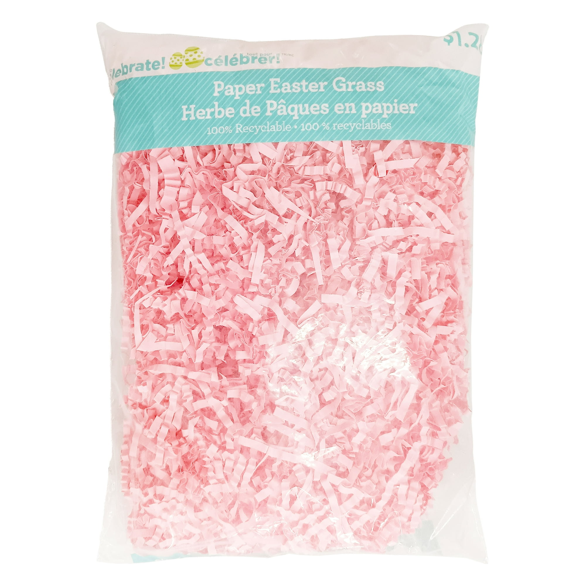 Click here for Way To Celebrate 1.5 Oz Easter Pink Paper Grass 1.... prices