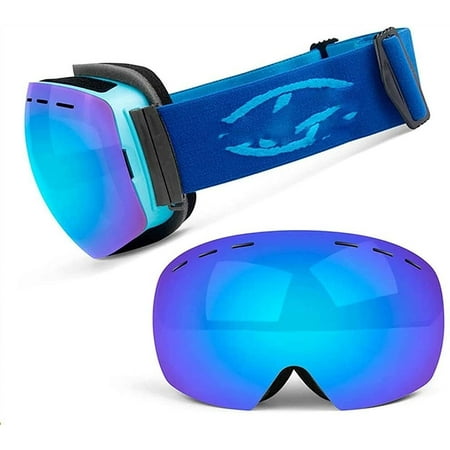 Ultra-Ventilated -Glare Goggles, Snowboard Goggles UV Protection Snow ...