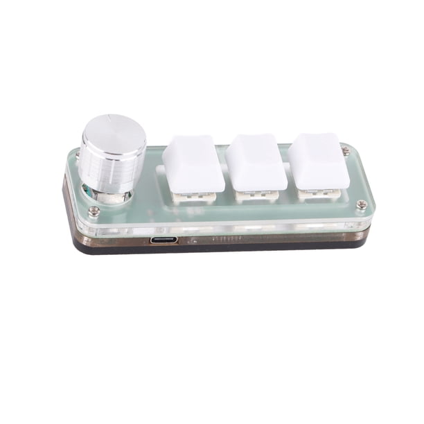3 Key Keypad, Gaming Keypad USB Mechanical Programmable Keys for Game ...