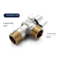 Brass Angle Valve 1/2 Inch G1/2 Water Flow Control Valve for Shower ...