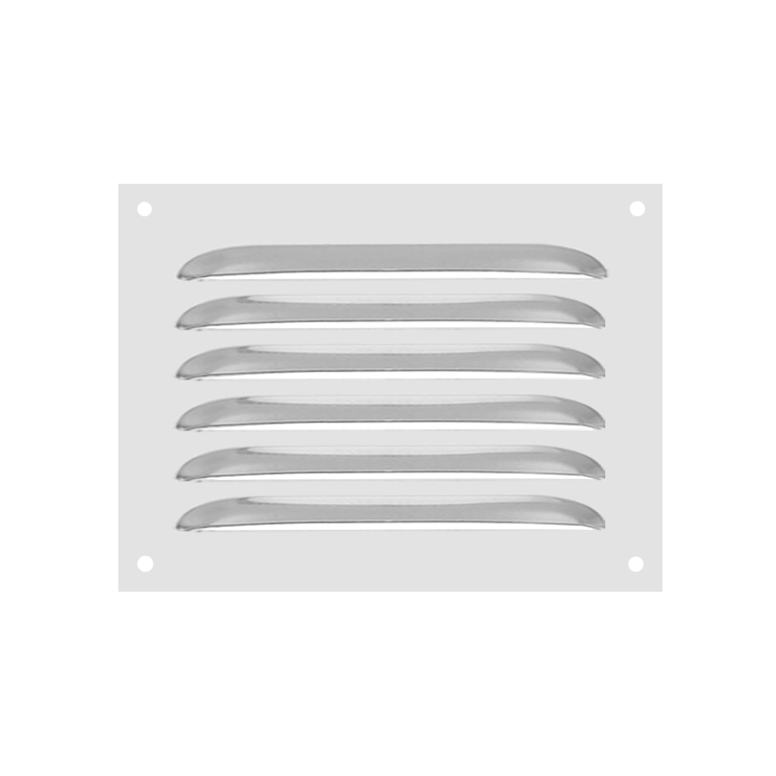 Cubierta de ventilación de acero inoxidable Uxcell de 8 x 6 pulgadas ...