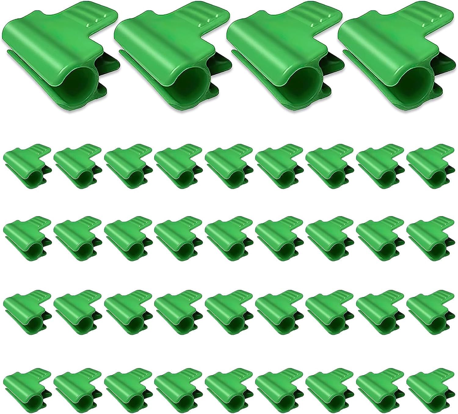 Greenhouse Clamps for Garden Netting - 40 PCS Plant Clips, Shade Cloth ...