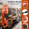 Heavy Duty Metal Rubber Shovel Mount Kit,Quick Release Axe Holder for ...