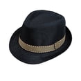 Djtdsds Kids Summer Sun Hat Fashionable Jazz Cap for Outdoor Beach ...