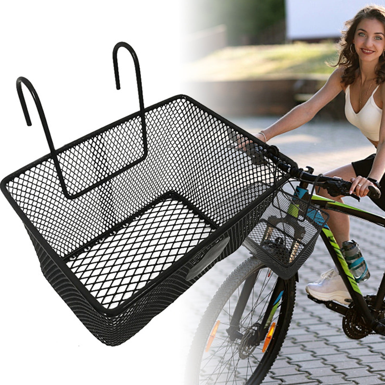 Click here for Onfd Universal Bike Front Rear Mounted Cargo Stora... prices