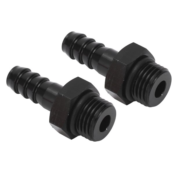 Barb 1Pair Hose Barb Fitting Connector AN6-5/16 Inch Aluminum Hose Barb ...