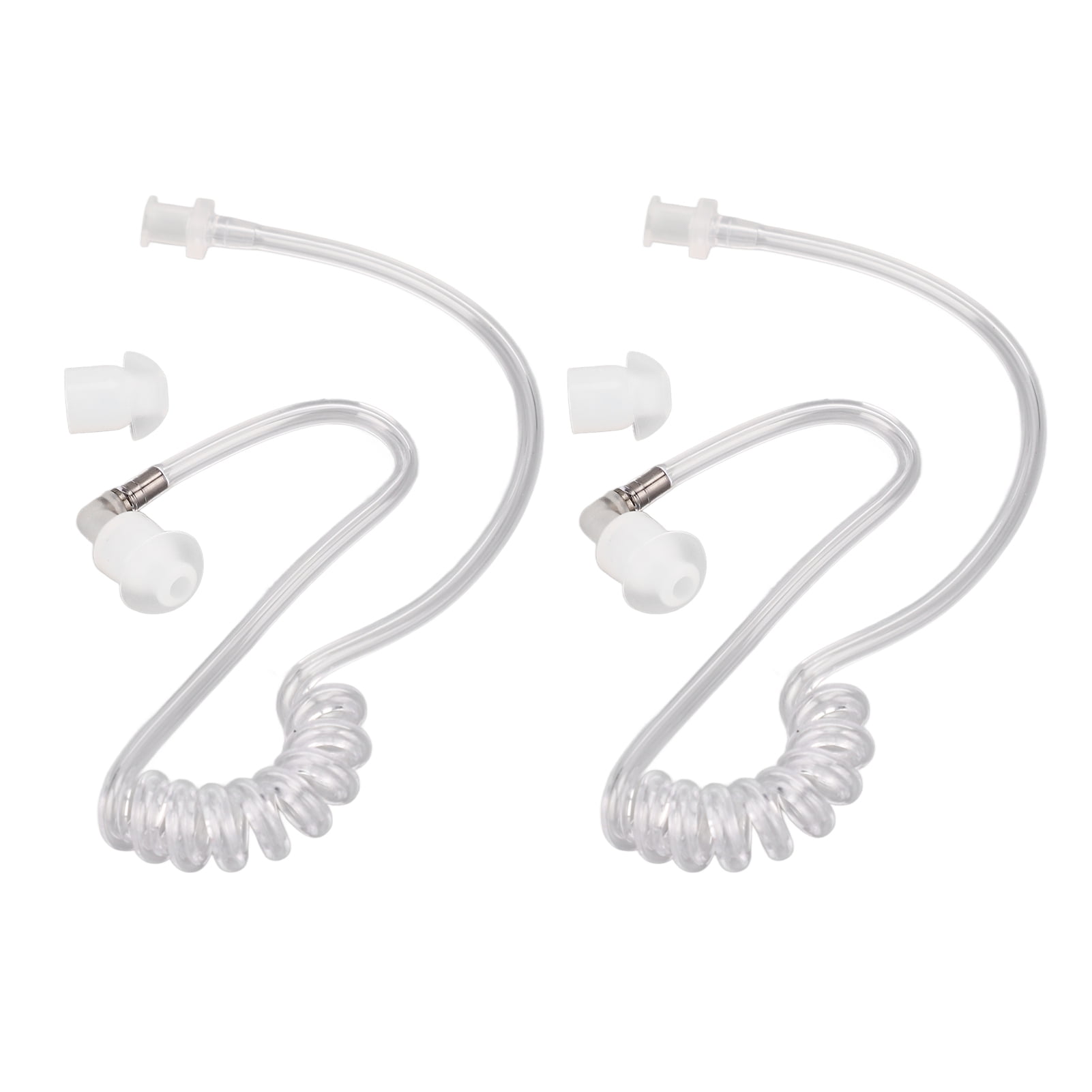 Earpiece Acoustic Tube, Plug And Play Replacement Stable Comfortable ...