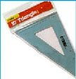 Westcott Calibrated Triangle: Clear, 10 inches - Walmart.com