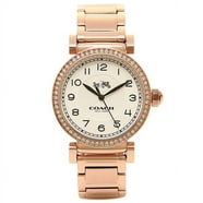 Coach Women's Grand, Stainless Steel Quartz Watch with Black Dial and ...