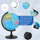 BSHAPPLUS 13" World Globe for Kids, Rotating Globes of the World with ...