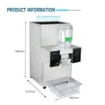 Kolice Commercial Automatic Electric Shaved Ice And Snow Cone Machine