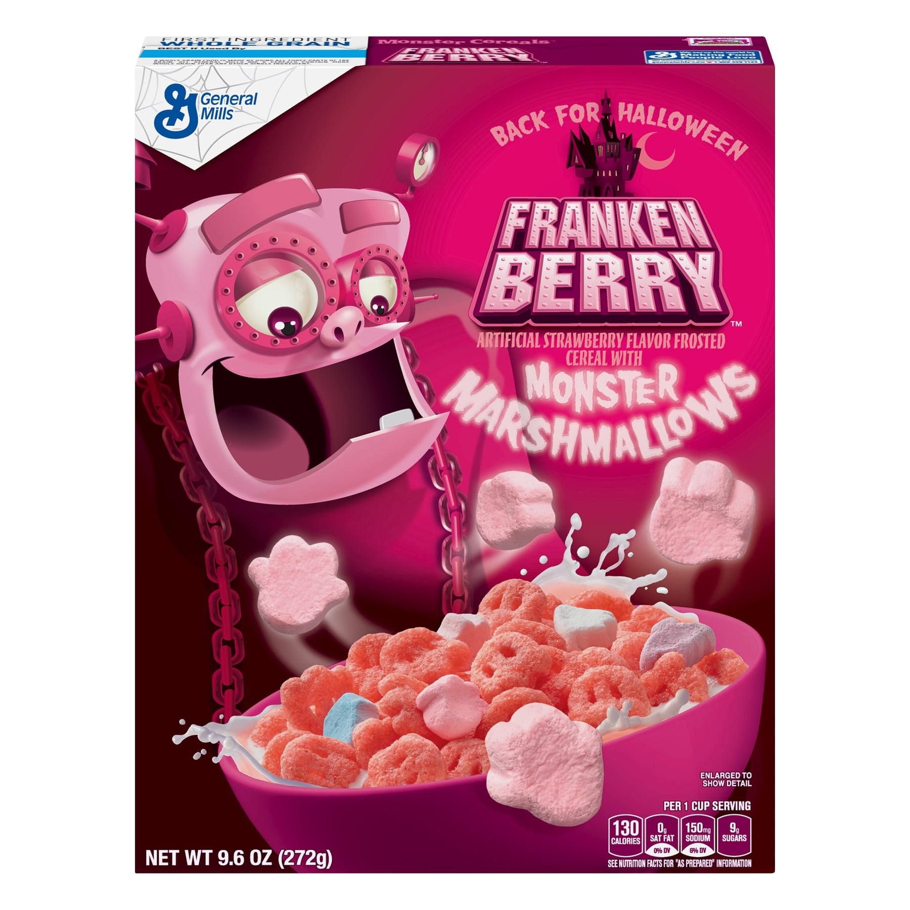 Franken Berry™ Cereal, 9.6 OZ - Walmart.com