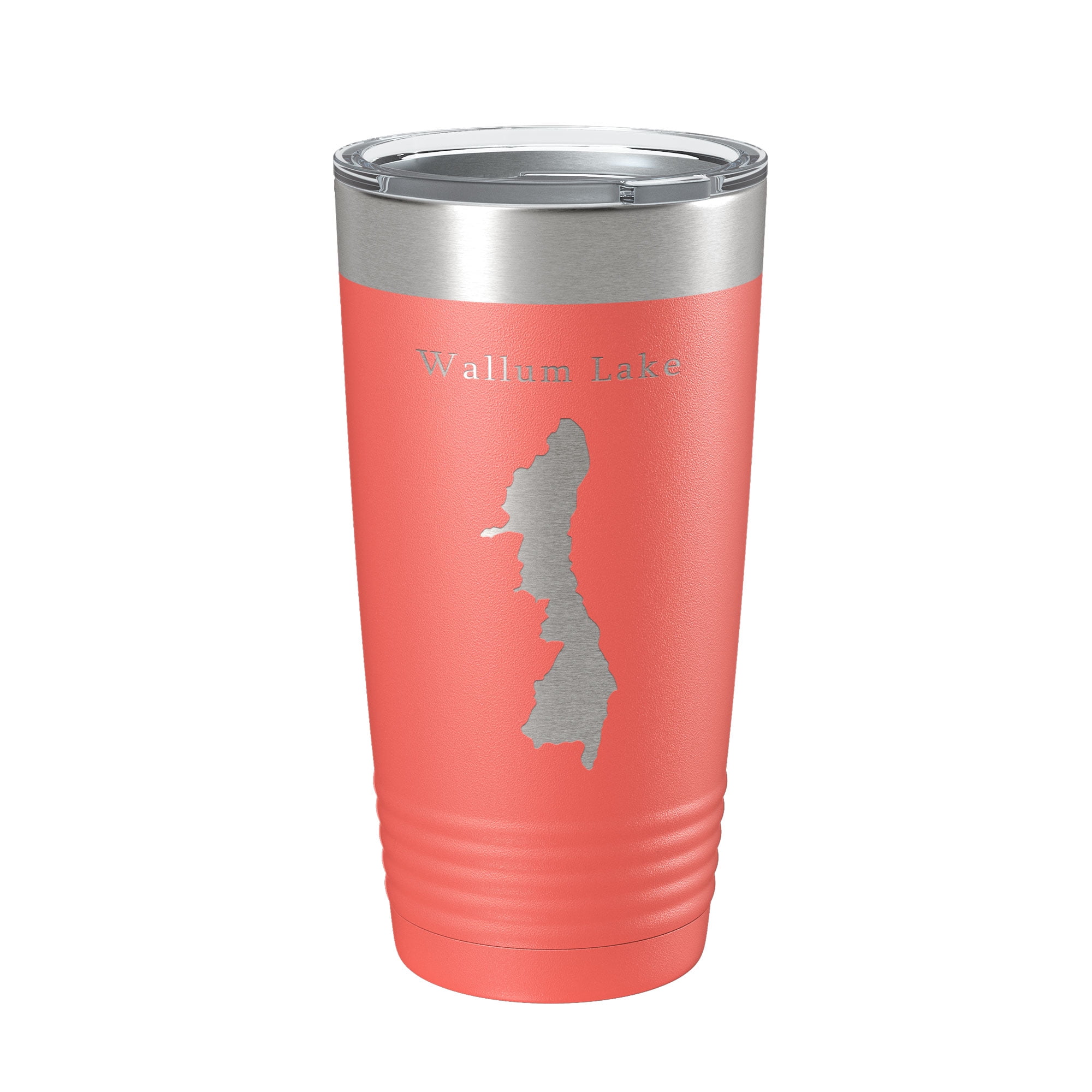 Wallum Lake Map Tumbler Travel Mug Insulated Laser Engraved Coffee Cup ...