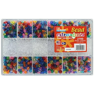 The Beadery Alphabet Craft Bead Box, 1 Each, Multicolor - Walmart.com