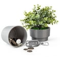 Hidden Safe Plastic Flower Pot Money Storage Box Surprise Separable ...