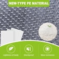 Bubble Pouches Wrap, Clear Not Self-Seal Bubble Out Bags with Double ...