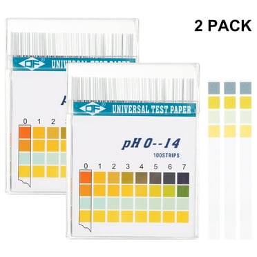 Uxcell pH0.5 to pH5 Test Strips 160 Litmus Indicator Paper Alkaline ...