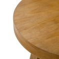 Plank+Beam Classic 30 Inch Round Coffee Table, Farmhouse Style, Ideal ...