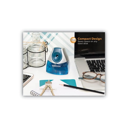 Personal Electric Pencil Sharpener Blue