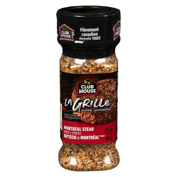 La Grille, Montreal Steak Spice Seasoning, 188g - Walmart.ca