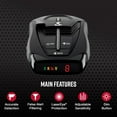 Cobra RAD 380 Radar Detector w/ Long Range, Front/Rear Detection, IVT ...