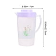 JZCHUNTOY 1Pc Orchid Pattern Simple Cold Water Jug, 60 Oz Heat ...