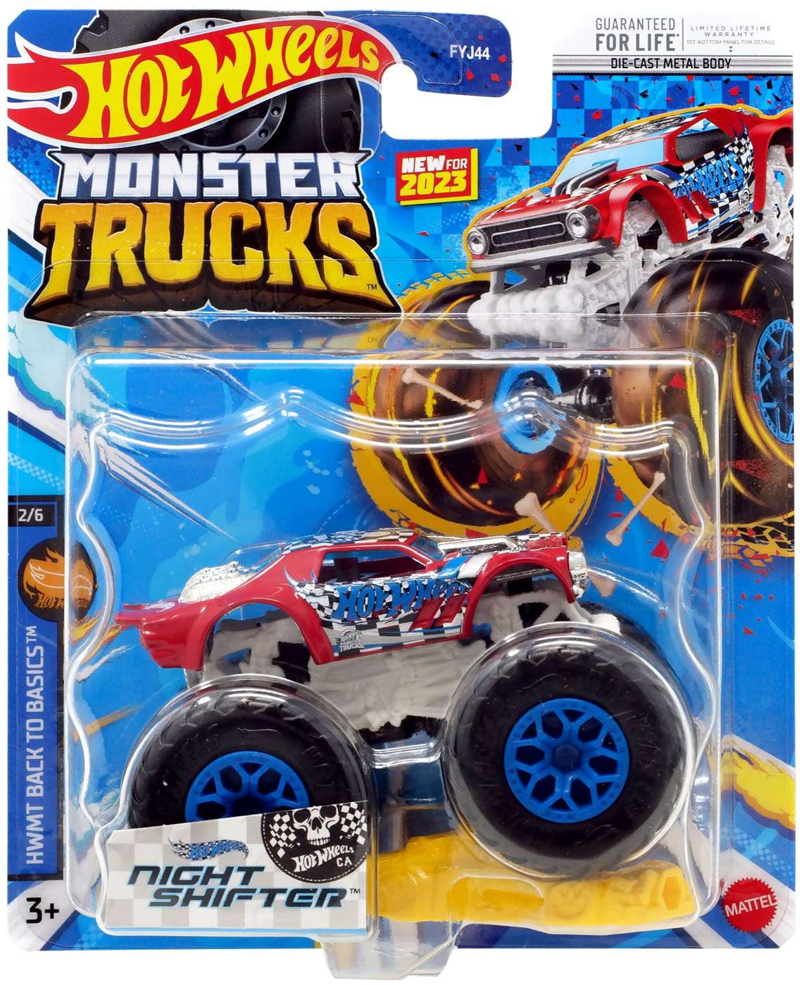 Hot Wheels HWMT Back to Basics Night Shifter Diecast Car - Walmart.com