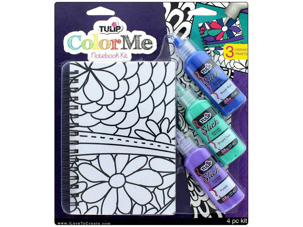 Tulip Color Me Kit 3D Paint Notebook - Walmart.com