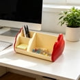 AZXY Large Cloud Multi-compartment Desktop Organizer, Three-grid ...