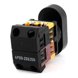 Yellow Indicator Light I/O Start Stop Push Button Switch 660V 10A ...