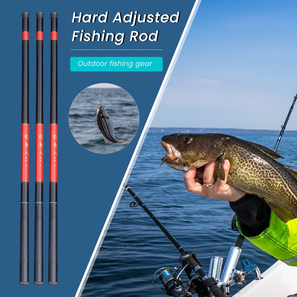 Telescopic Fishing Rod Ultra-Lite Collapsible Retractable Angling Pole ...