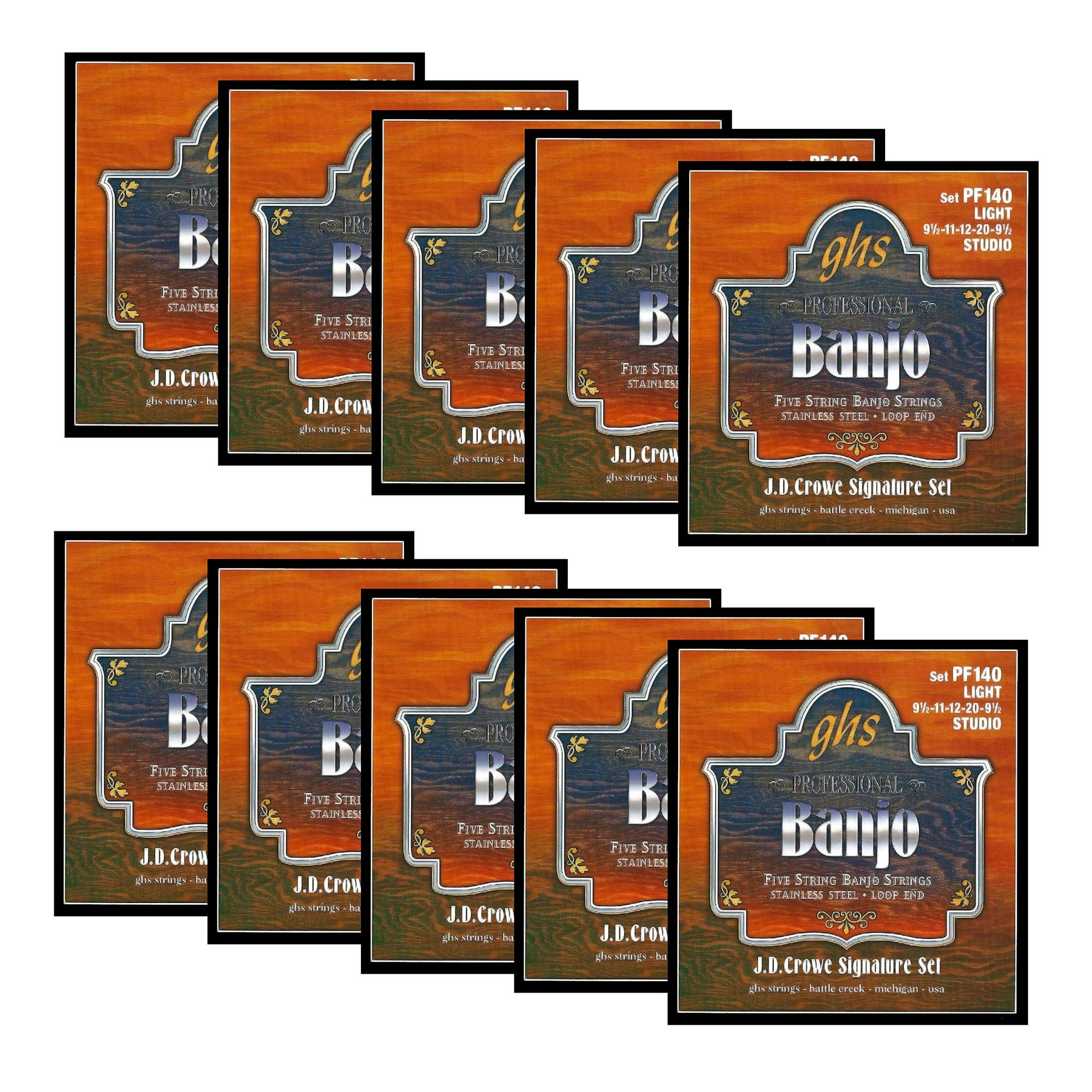 Click here for Ghs Strings Pf140-10 Pack - J. D. Crowe Signature... prices
