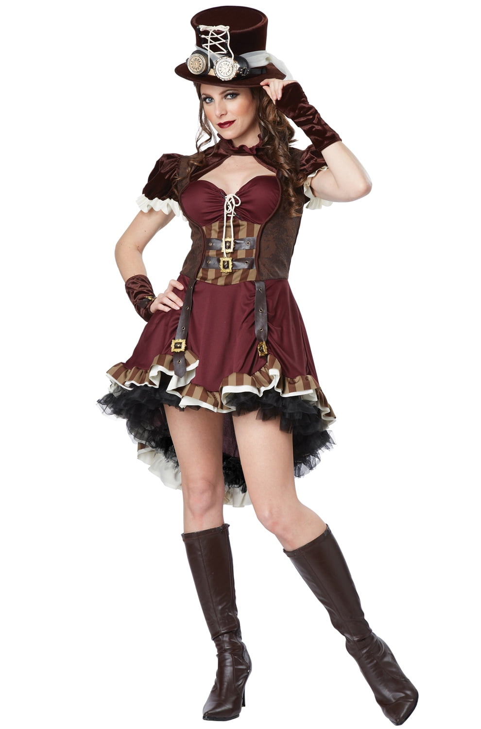California Costume Collections Steampunk Women's Halloween Fancy-Dress ...