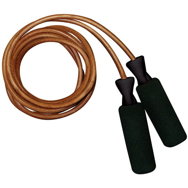 Contender Fight Sports Leather Jump Rope 8 ft. - Walmart.com