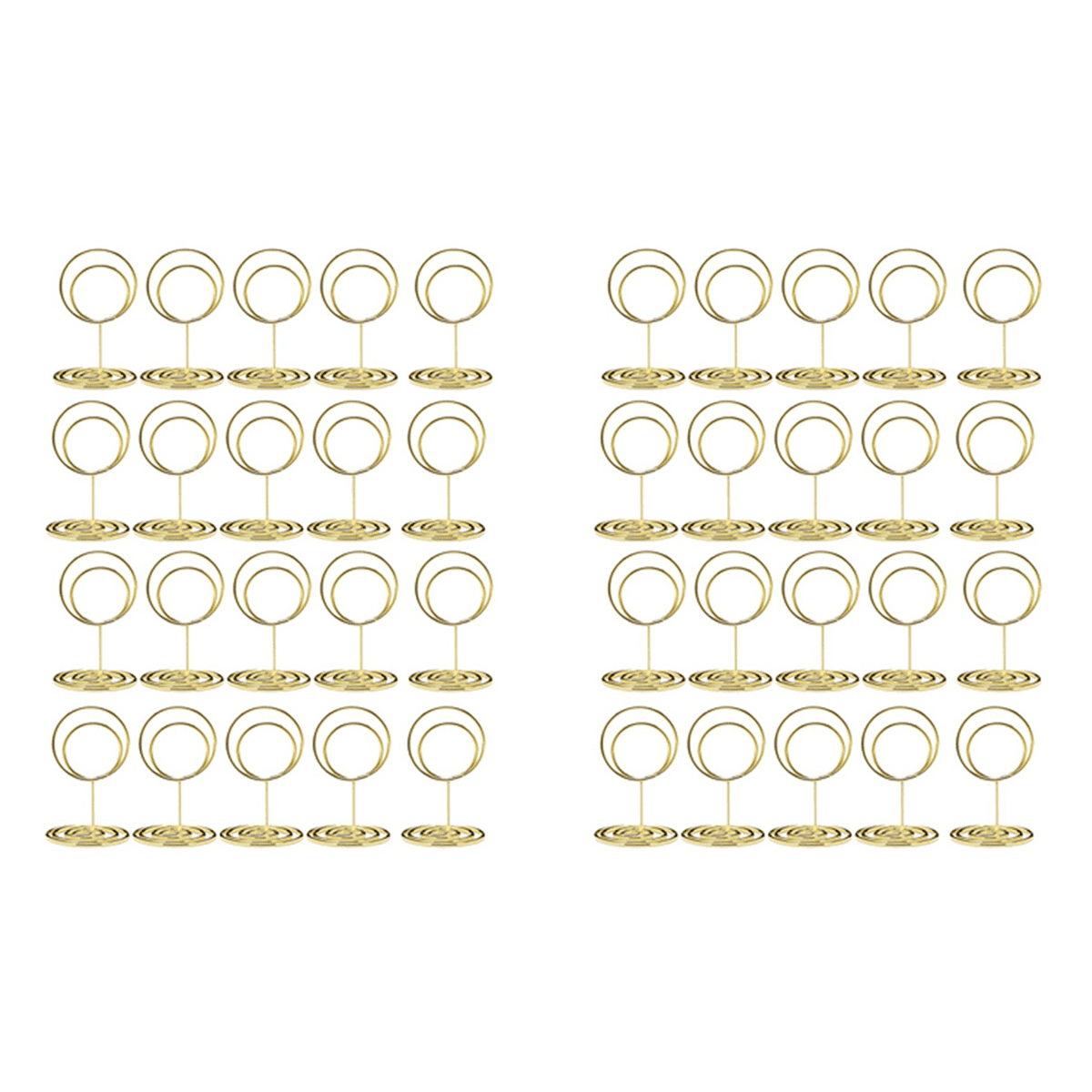 Click here for Geloo 40pcs Mini Place Card Holders  2inch Cute Ta... prices