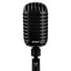 Pyle PDMICR70BK - Classic Retro Vintage Style Microphone & Swing Stand ...