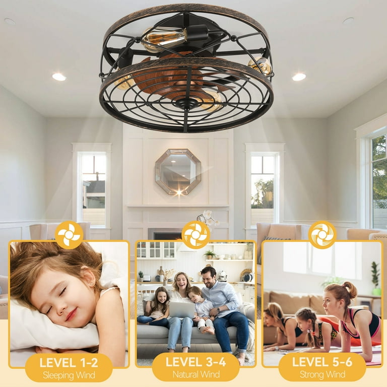 26 Industrial Cage Ceiling Fan