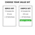 Fishing Lures Kit – Spinnerbait Variety Set for Bass, Trout & Salmon ...