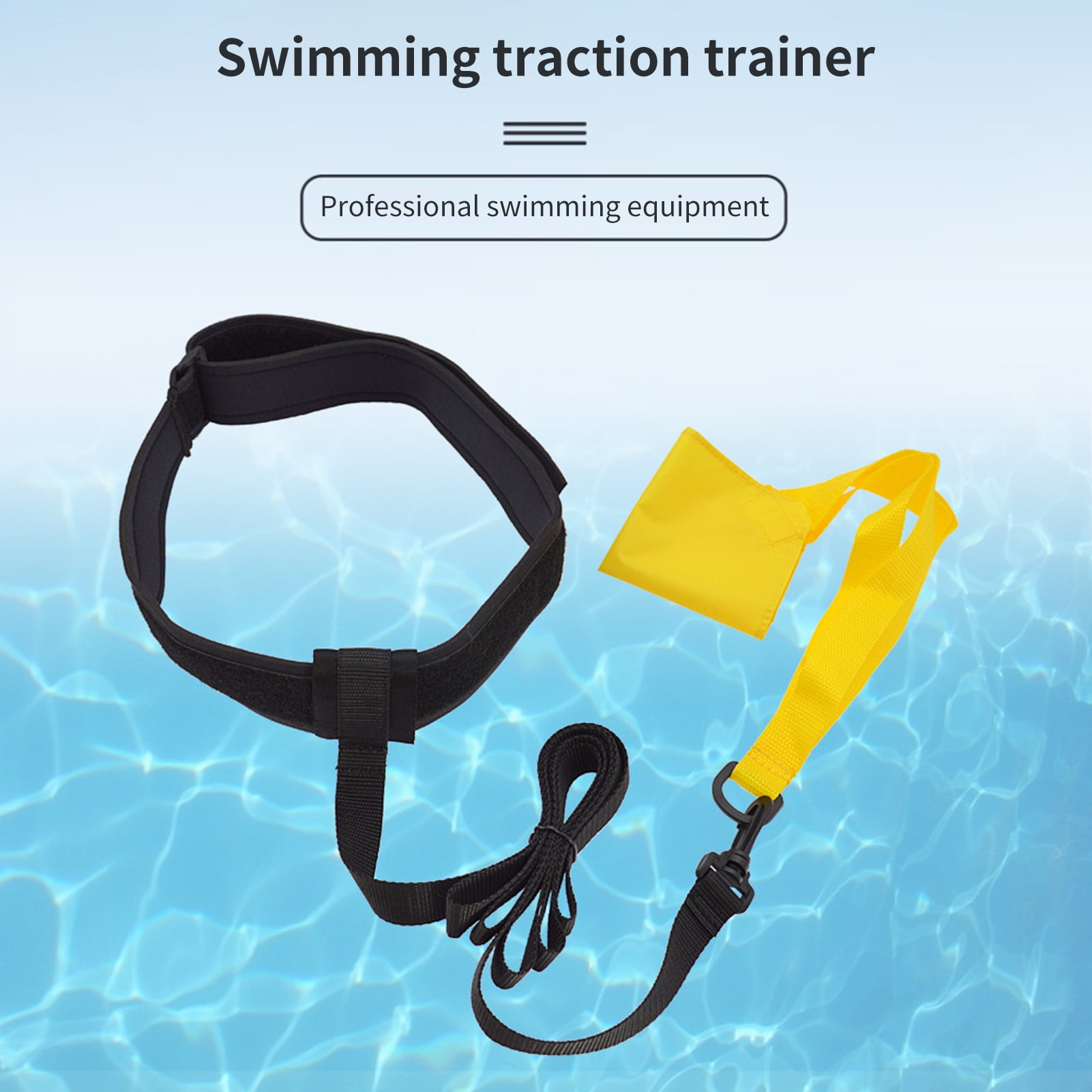 Hesroicy Swim Parachutes Sturdy Strength Training Convenient Swimming ...