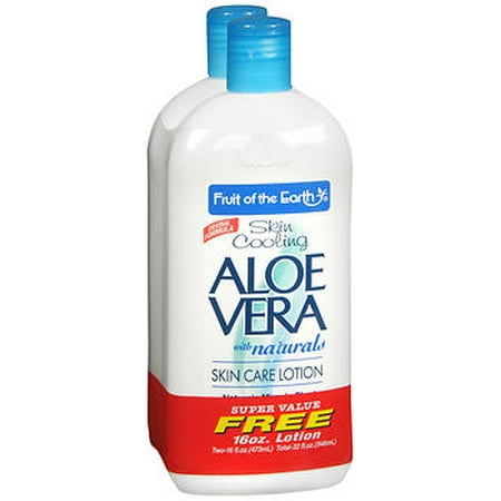 Fruit of the Earth Aloe Vera Skin Care Lotion - 16 oz - Walmart.com
