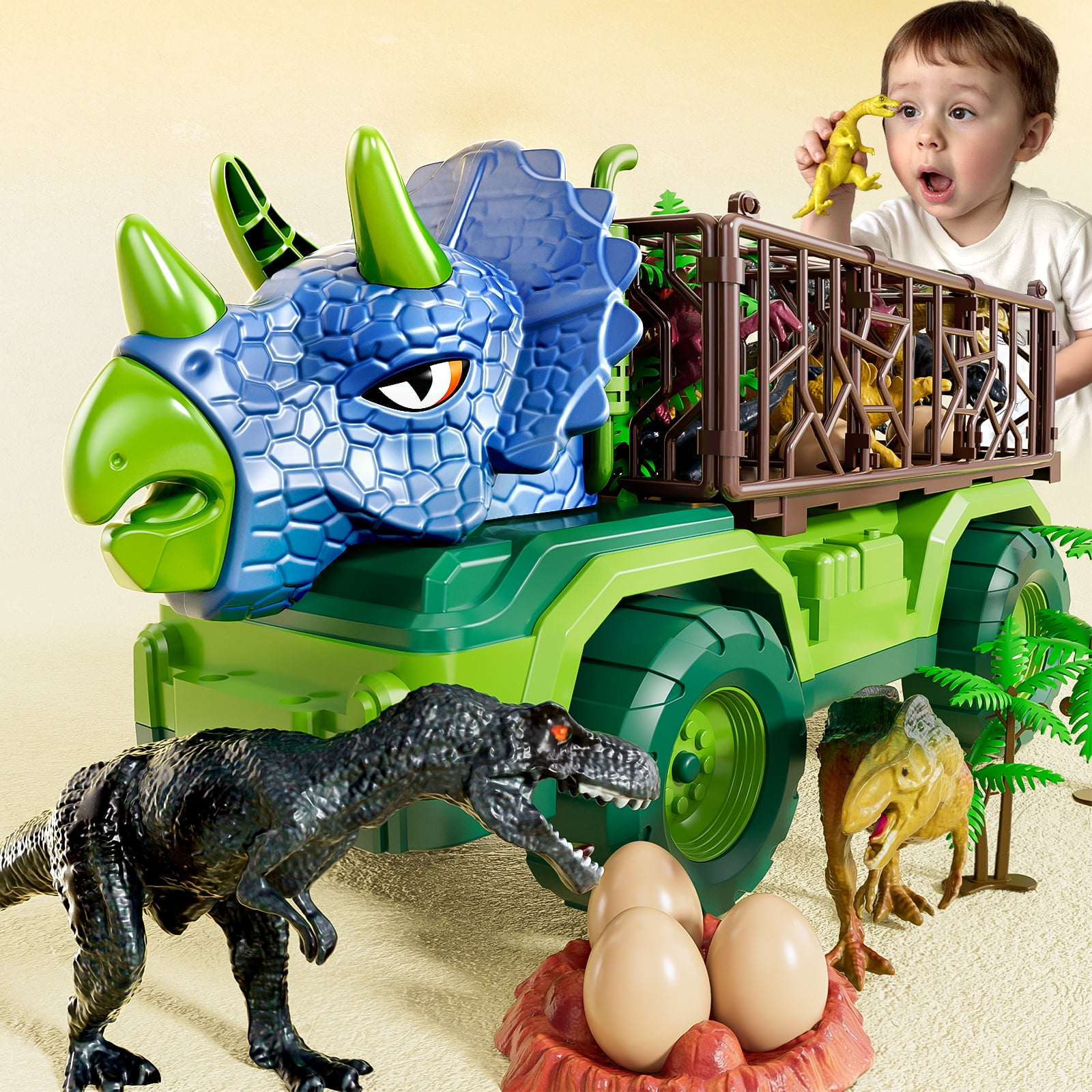 Click here for Ihaha Dinosaur Truck Toy For Kids 3-5 Years  Trice... prices