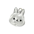 Dusknt Pet Loss Keychain, Silicone Dog Memorial Keepsake Capsule ...