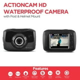 Ematic EVH625BL ActionCam 5.0-Megapixel 720p HD Video Waterproof ...