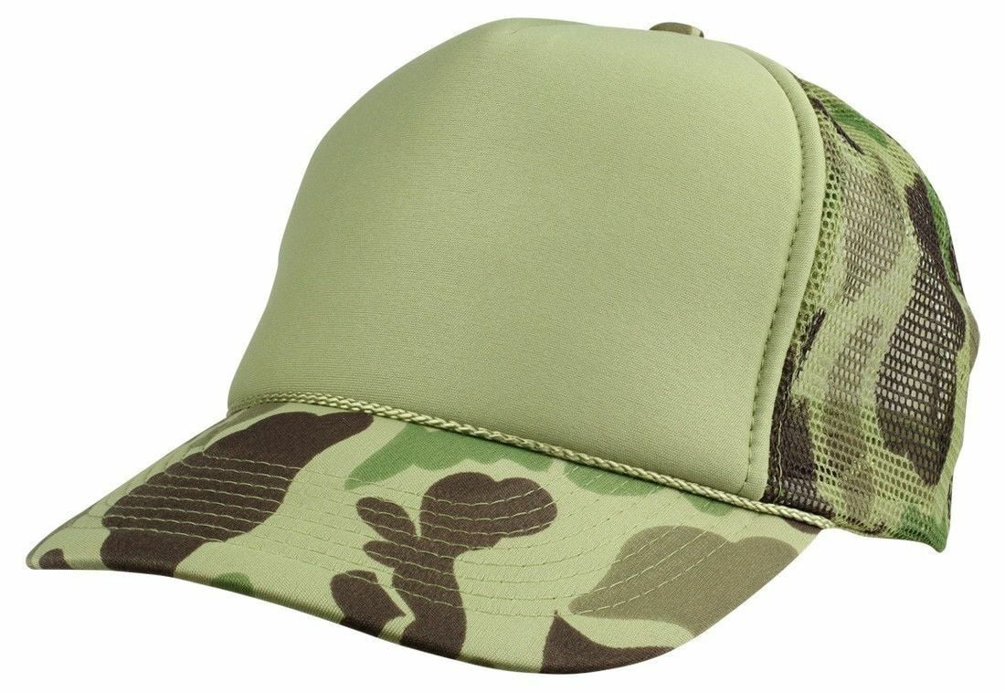 ImpecGear Unisex Adult Mesh Baseball Hats - Green Camo/Lt. Loden - Pack ...